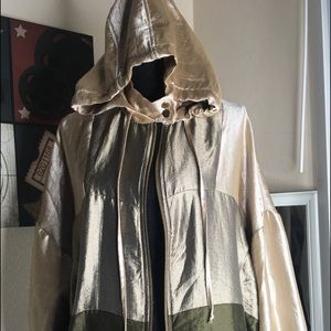 Zara | Jackets & Coats | Zara Gold Jacket | Poshmark